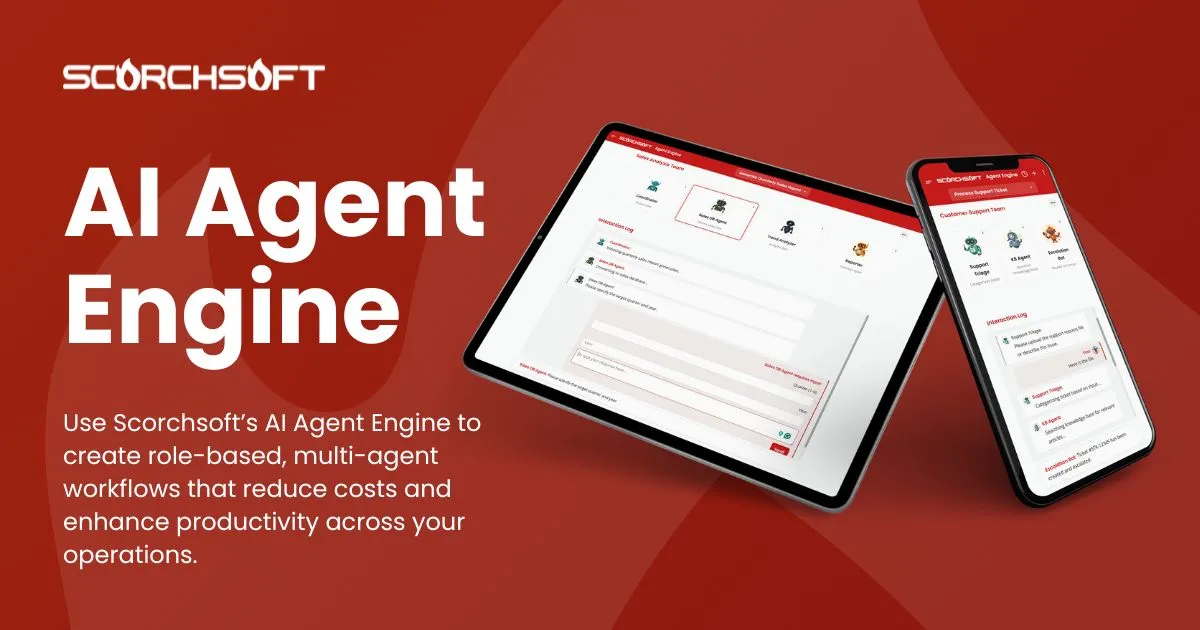 AI Agent Automation Platform | Scorchsoft AI Agent Engine