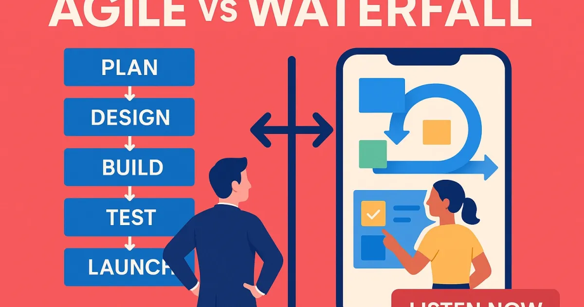 Agile vs Waterfall: Choosing the Right Path for Tech Project Triumph ...