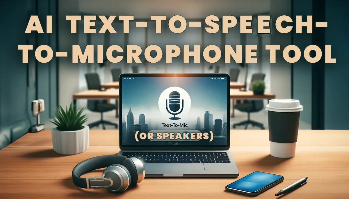 Text-to-Mic: Free AI Text-to-speech-to-microphone TTS & STTTS App ...