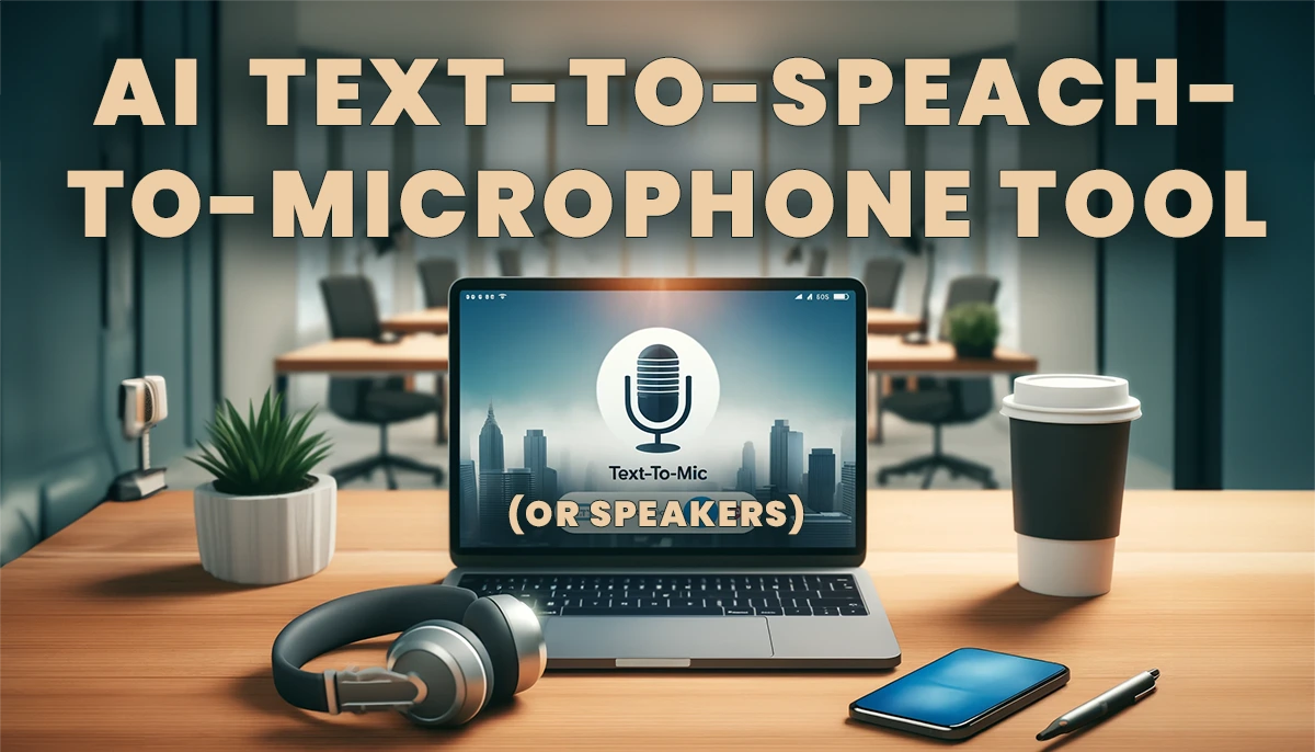 Text-to-Mic: Free AI Text-to-speech-to-microphone TTS & STTTS App ...
