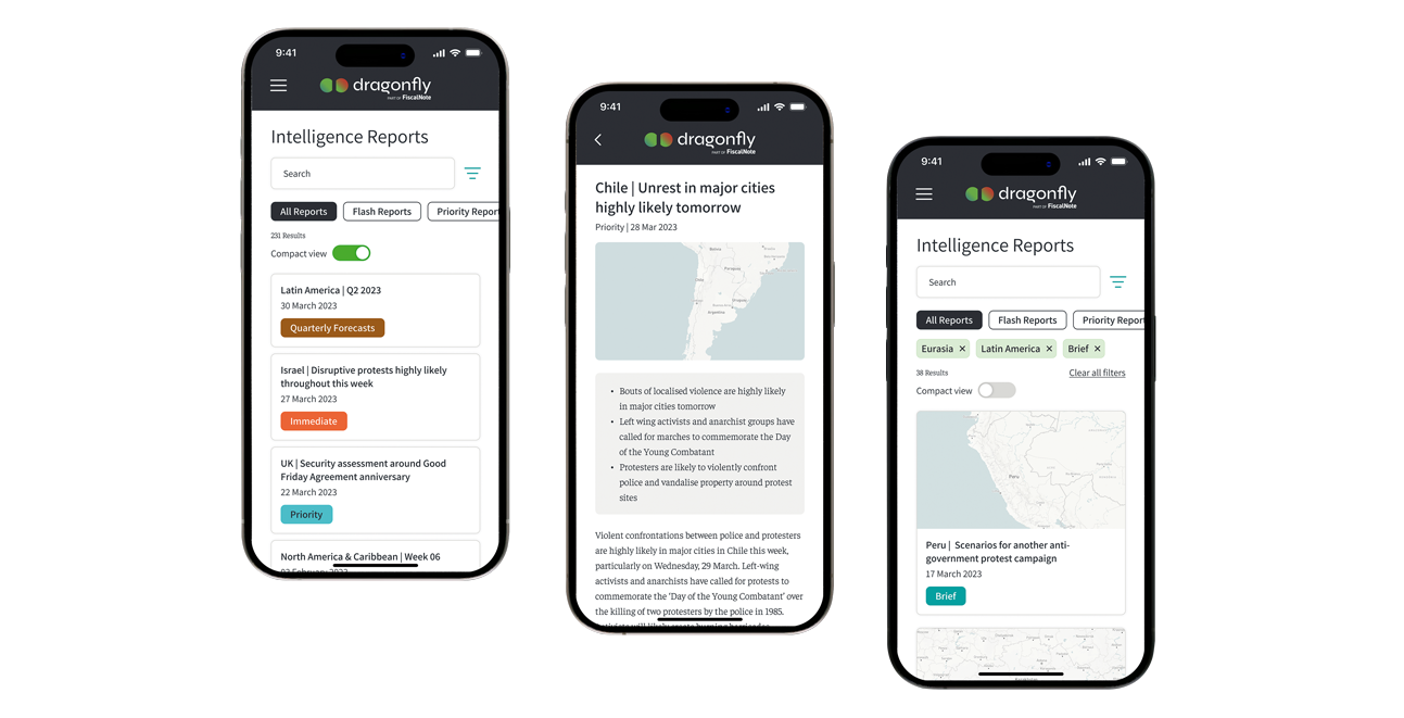 Dragonfly Security Intelligence & Analysis Service App. UK Case Study