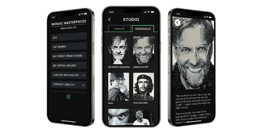 Our work - web app and mobile app development case studies
